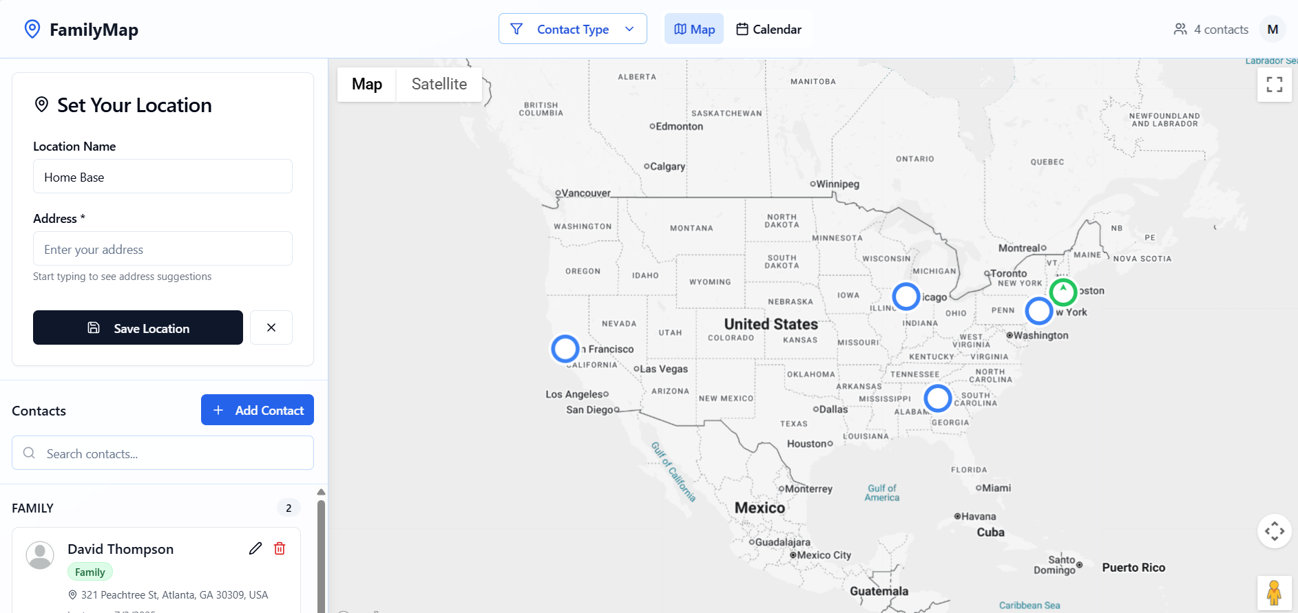 FamilyMap - Keep Your Family Connected & Safe with Real-Time Location ...